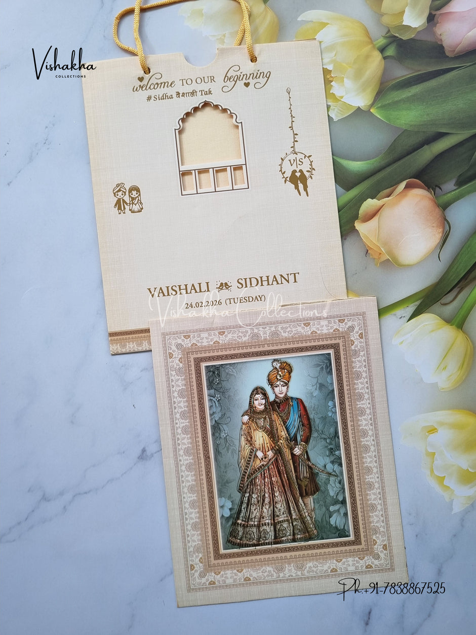 Hindu Wedding Invitation Card Designs | Custom Shaadi Cards – Vishakha ...